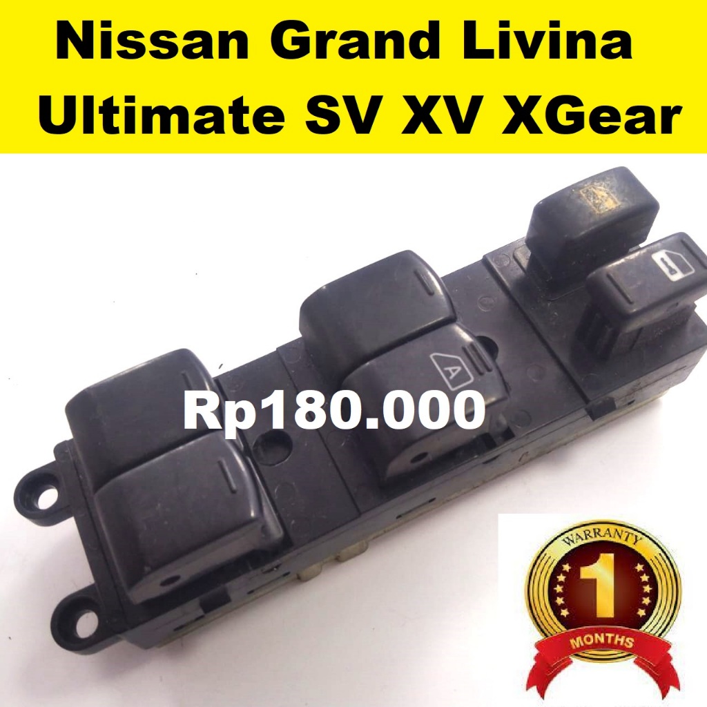 Jual Saklar Switch Power Window Grand Livina NISSAN NAVARA TIIDA 25401 ...