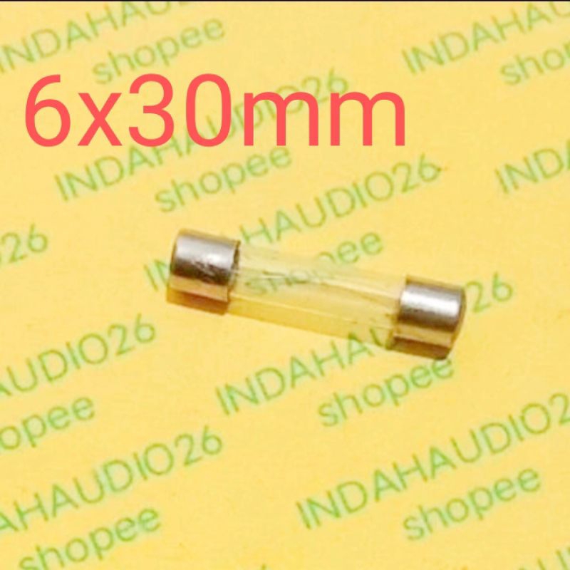 Jual fuse kaca BESAR 15A 6x30mm sekering sekring 250v mini fius glass d6x30mm 6mm x 30mm 15 ...