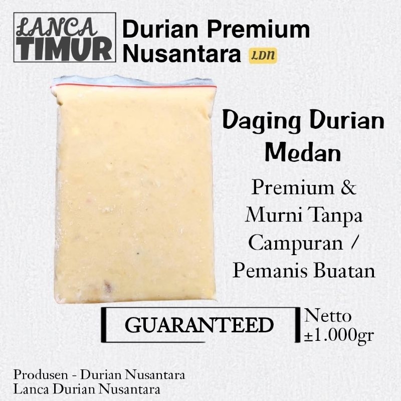 Jual DAGING DURIAN MEDAN ASLI / DAGING DURIAN MEDAN MIX / DAGING DURIAN ...