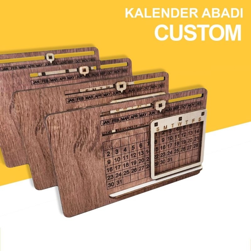 Jual Kalender Abadi Custom Harga Satuan | Shopee Indonesia
