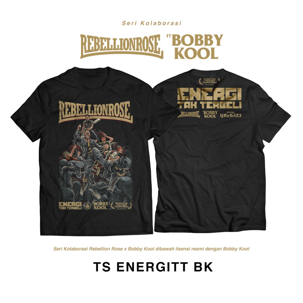 Jual READY STOCK - TS ENERGITT BK - Rebellion Rose x Bobby Kool SID ...