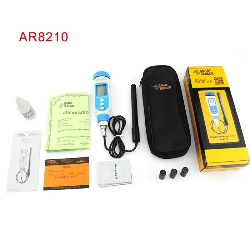 Jual Dissolved Oxygen Meter Smart Sensor AR8210+ DO Tester AR-8210 ...