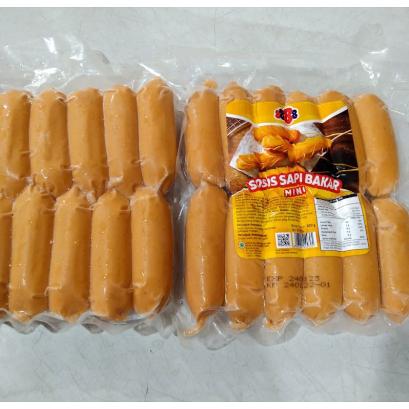 Jual Sosis bakar sapi 888 mini isi 13biji | Shopee Indonesia
