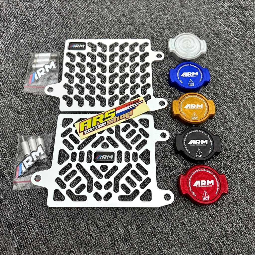 Jual Paketan Cover Radiator + Cap Tutup Radiator | Cover radiator FULL ...