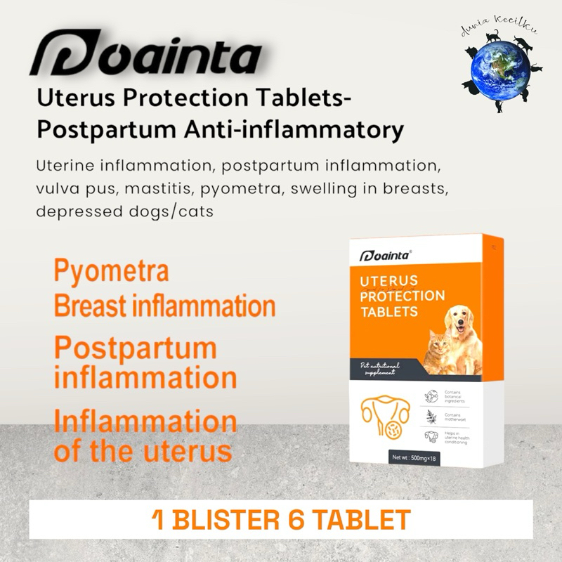 Jual Puainta Treatment of Postpartum Inflammation - Mastitis / Pyometra ...