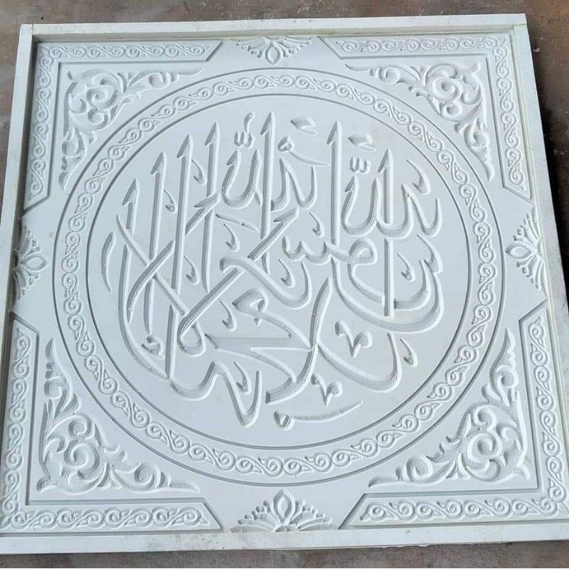 Jual cetakan ornamen dinding masif 50x50cm bahan spon eva diukir dengan ...