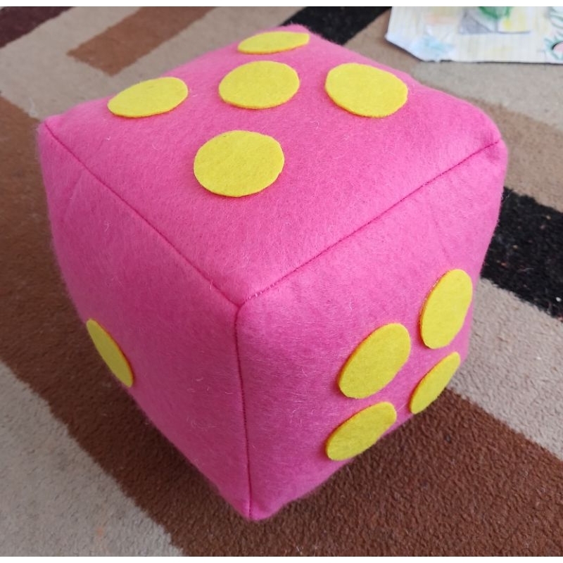 Jual Dadu jumbo 20x20cm | dadu flanel | dadu ulartangga jumbo | Shopee ...