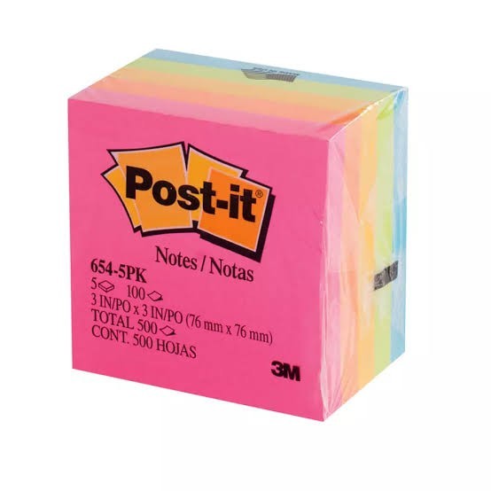 Jual Post-it 3 M notes super sticky 3in x 3in - Kertas notes 654-6SSMIA ...