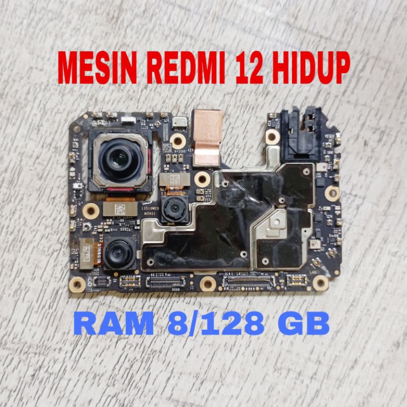 Jual MESIN REDMI 12 NORMAL MINUS SOKET LCD DAN CAS | Shopee Indonesia