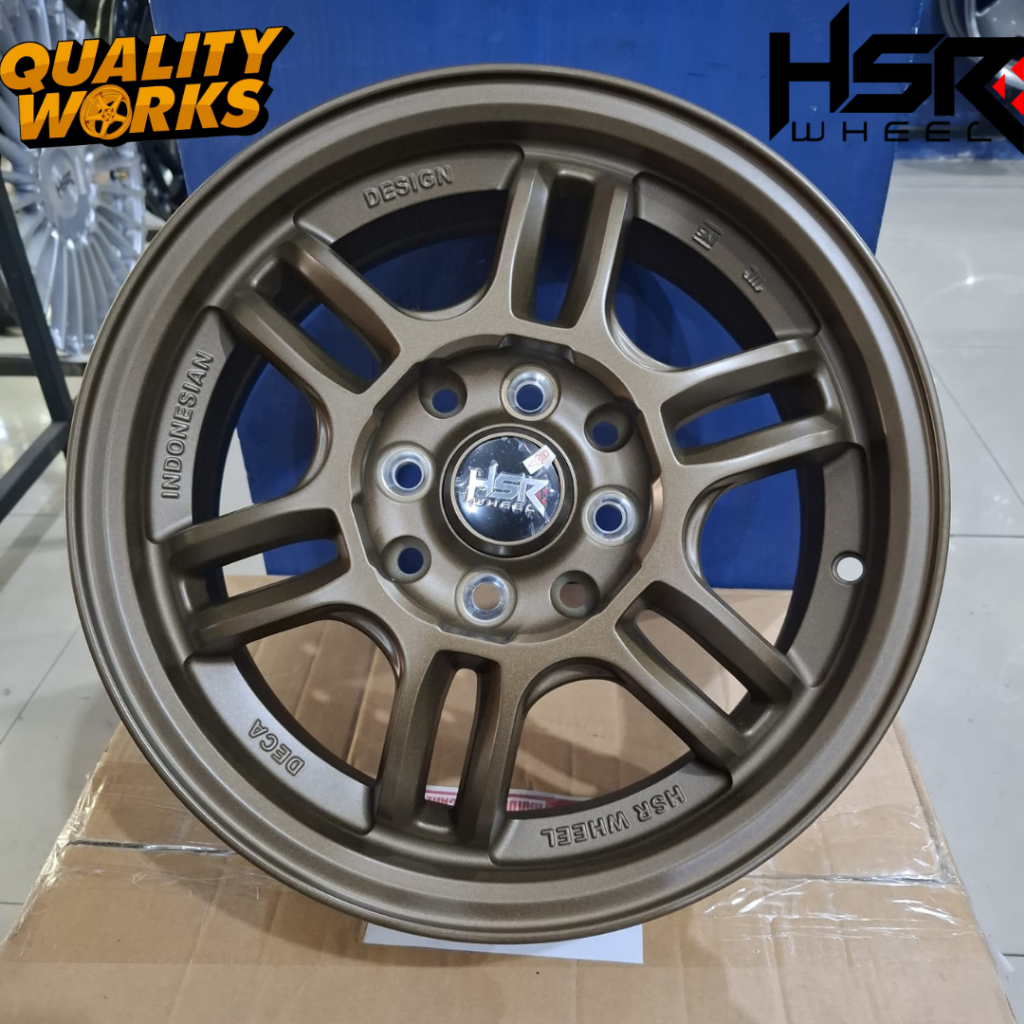 Jual Velg Racing Ring 14 Ayla Hsr Aeri R14 Inch Bronze pnp Agya Atoz ...