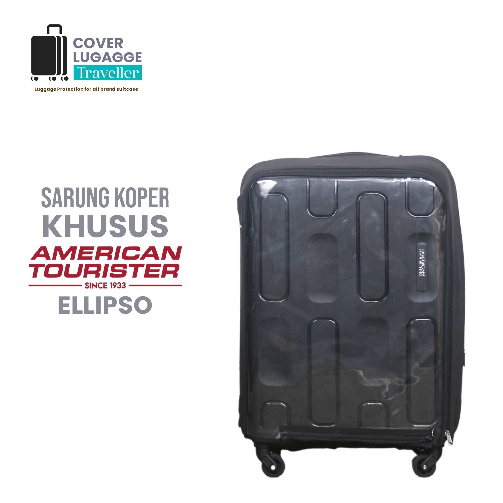 Jual Sarung cover pelindung luggage koper American Tourister Ellipso ...