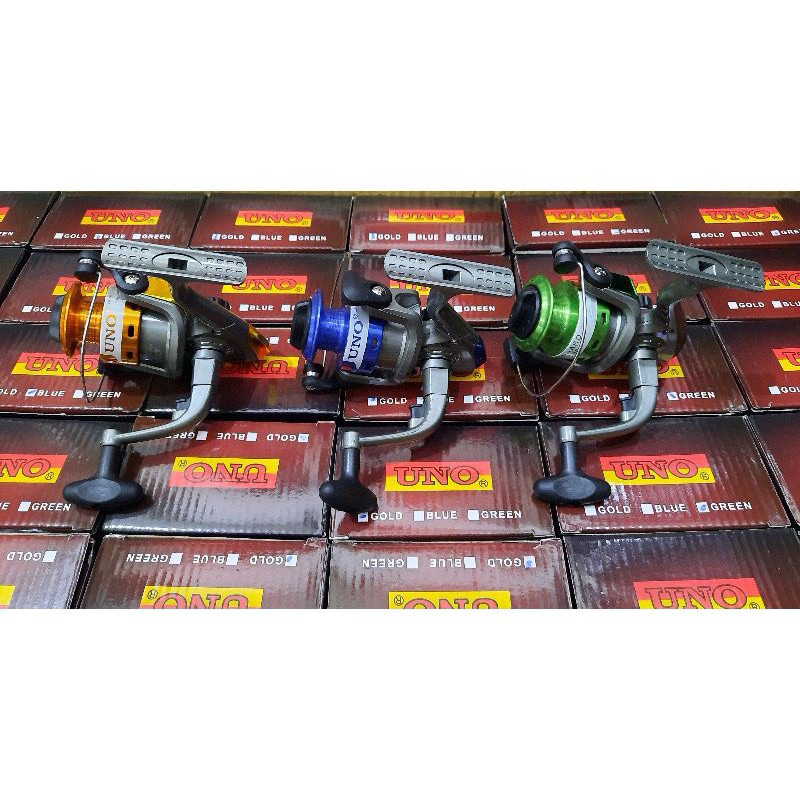 Jual Reel Pancing Ikan / Udang UNO Benhard 100 ( Alumunium Spool ...