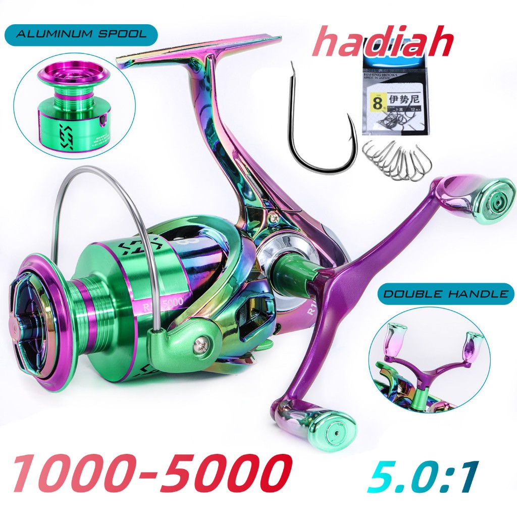 Jual Sougayilang Reel Pancing Baru 1000-5000 Reel Pancing Putar Logam ...