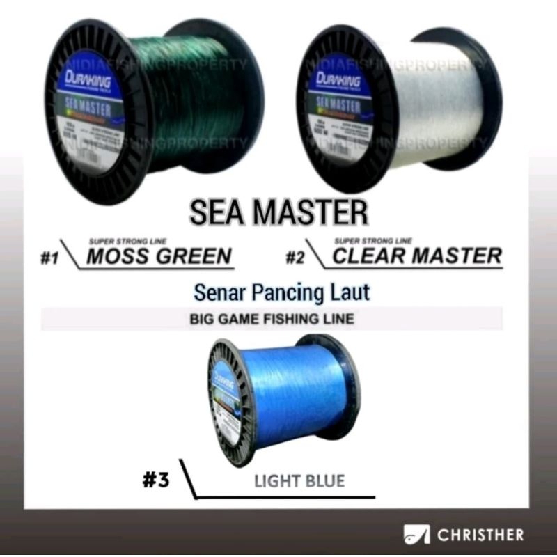 Jual SENAR DURAKING SEA MASTER 20 | 25 | 30 | 40 | 50 | 60 | 80 LB 100 ...