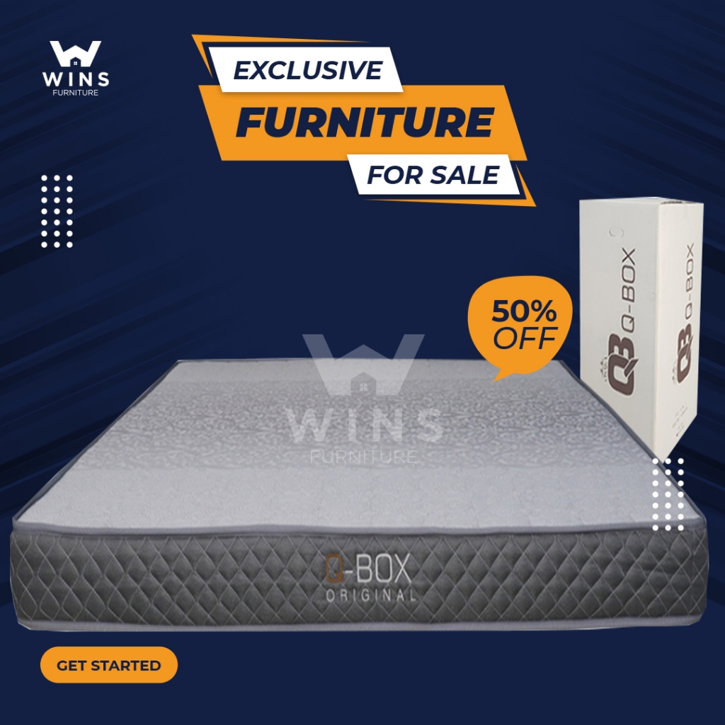 Jual Wins Kasur In Box / Dalam Kotak / Mattress Q-BOX Original Edition ...