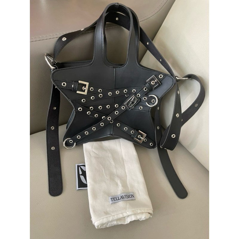 Jual Never been used (NBU) Tellavision Candy star bag in bondage black ...