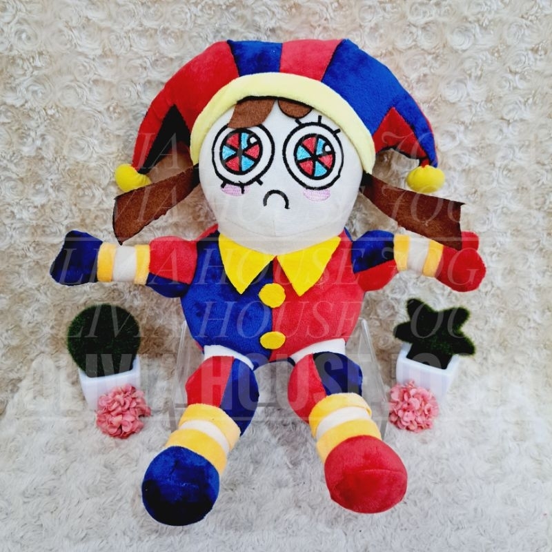 Jual Boneka Pomni The Amazing Digital Circus No Tag L Boneka Pomni L ...