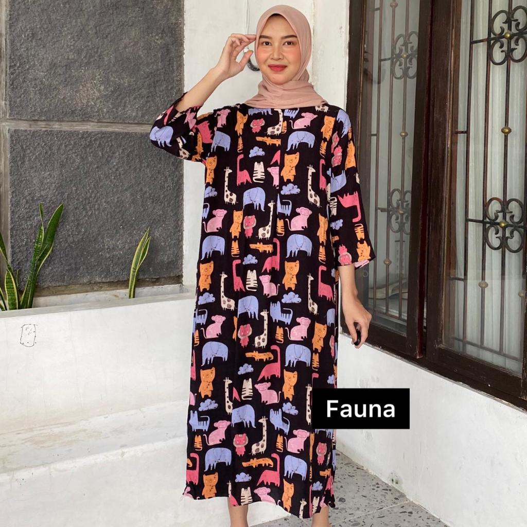Jual DASTER SLAVINA LD 120CM JUMBO - DRESS RAYON VISCOSE - HOME WEAR ...