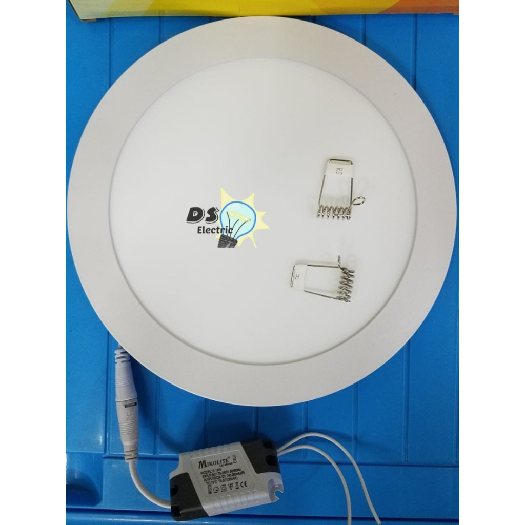 Jual Lampu Downlight LED Panel Mikolite INBOW Bulat 12w 12 WATT ML1116 ...