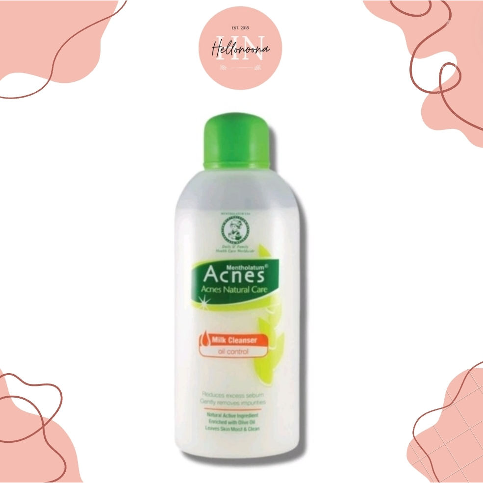 Jual ACNES - Natural Care Oil Control Milk Cleanser 110ml | Shopee ...