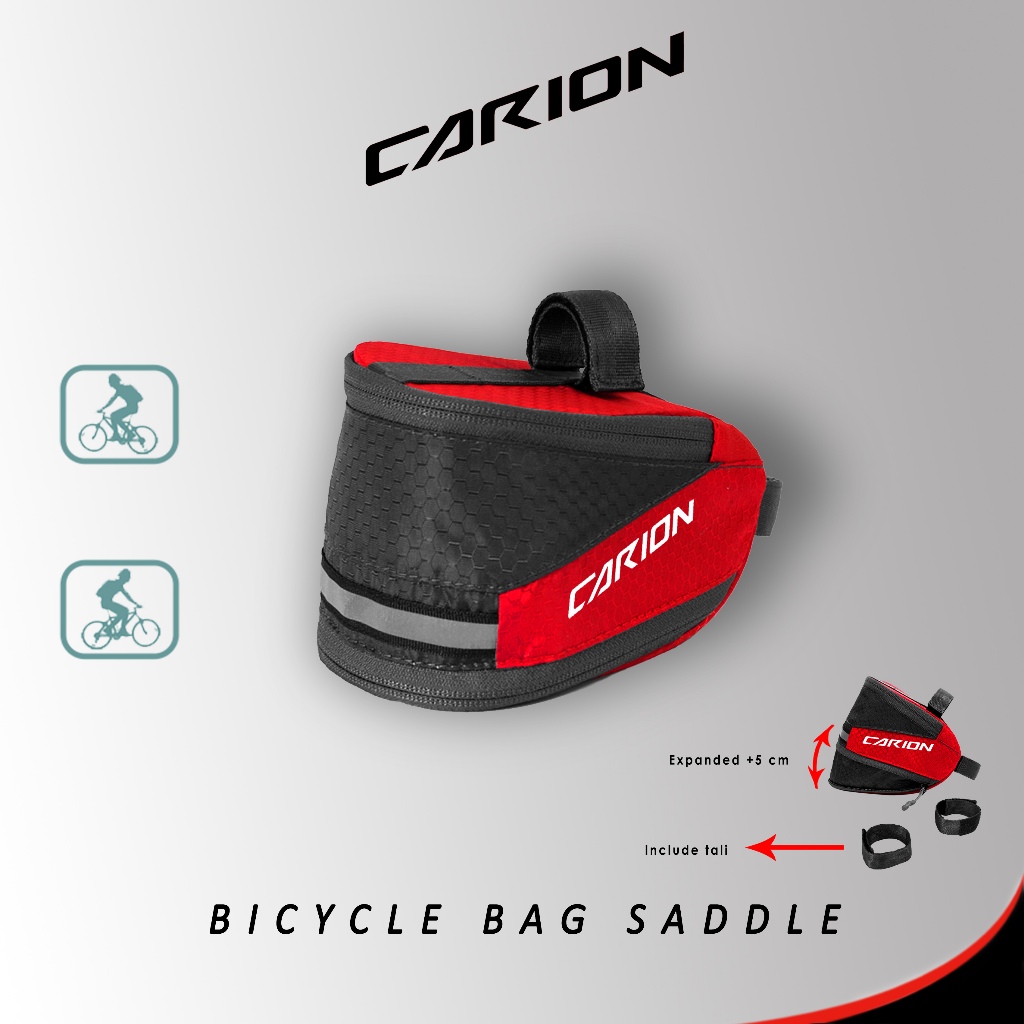 Jual Tas Sepeda Mini Saddle Bag Red Mtb Roadbike Outdoor Wadah Minum 1 ...
