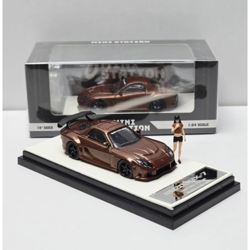 Jual MiniStation mazda rx7 veilside include figure | Shopee Indonesia