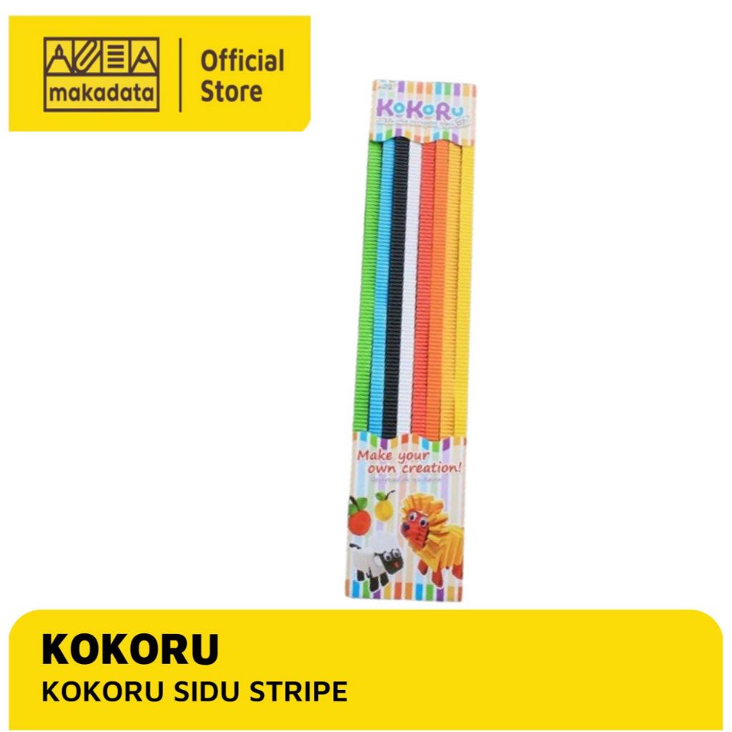 Jual KERTAS KOKORU STRIPES / KOKORU PAPER STRIPES ISI 56 LEMBAR MURAH ...
