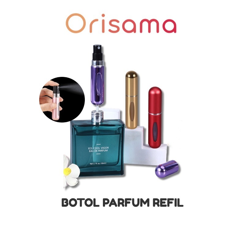 Jual Botol Parfum Refill Portabel 5ml / Botol Parfum Isi Ulang / Botol ...
