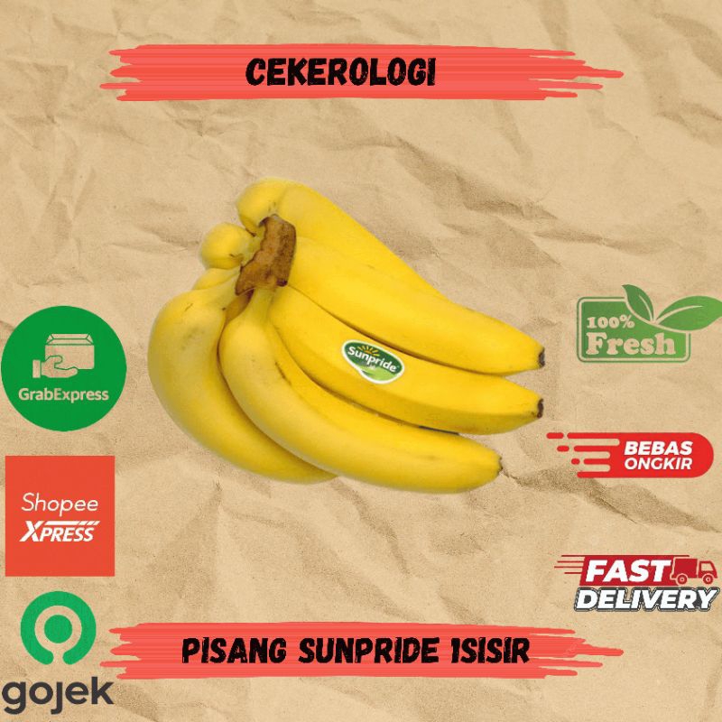 Jual Pisang Sunpride 1sisir / Pisang Sunpride / Pisang / Pisang ...