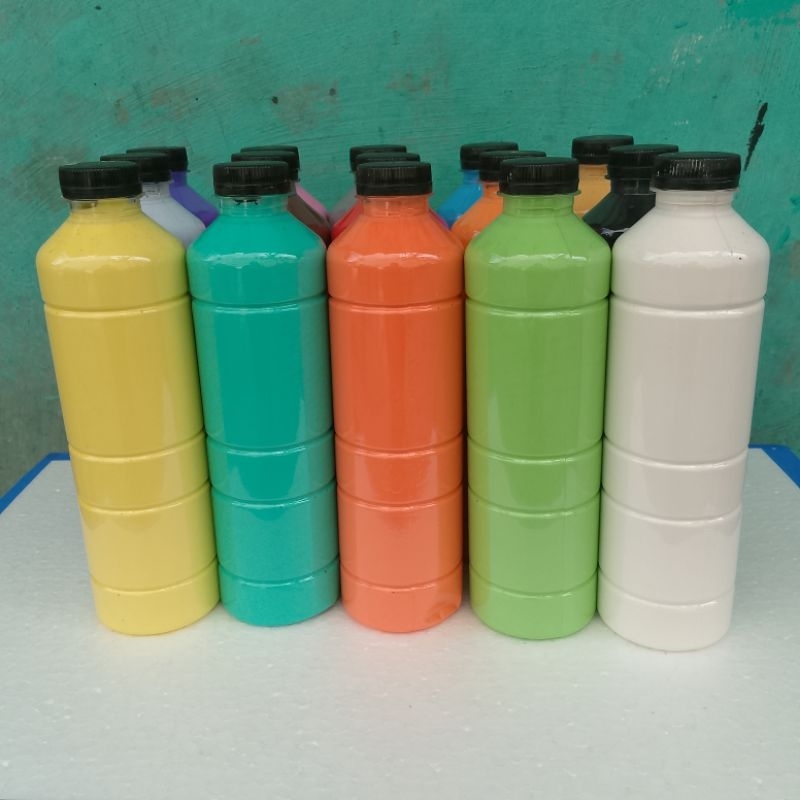 Jual CAT AKRILIK 500gr SUPER KENTAL/CAT STROFOAM/CAT TANAH LIAT/CAT ...