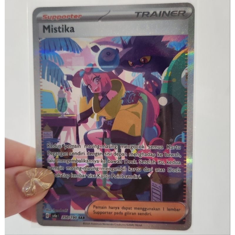 Jual Mistika SAR sv4a 350/190 Harta Berkilau Kartu Pokemon TCG Indonesia | Shopee Indonesia