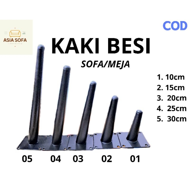 Jual KAKI BESI SOFA - KAKI MEJA INFORMA | Shopee Indonesia