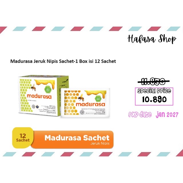 Jual Madurasa Jeruk Nipis Sachet - 1Box isi 12 sachets | Shopee Indonesia
