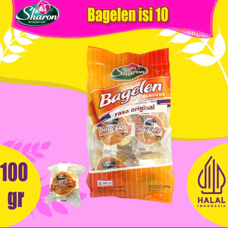 Jual Bagelen isi 10 Sharon Bakery 100gr | Shopee Indonesia