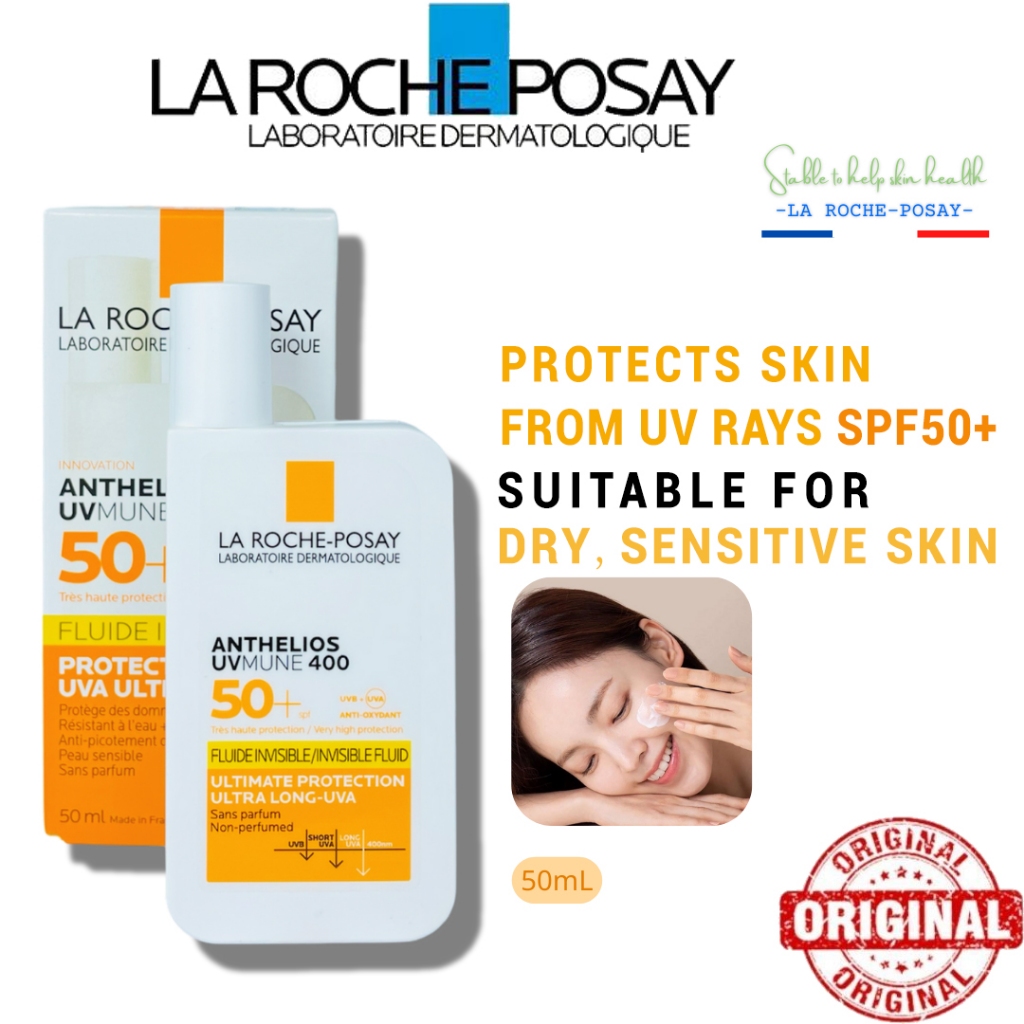 Jual La Roche Posay Sunscreen 50ml / La Roche Posay Anthelios Uvmune ...