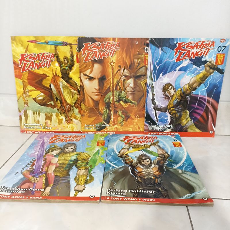 Jual Komik ksatria langit pedang maha dewa III | Shopee Indonesia