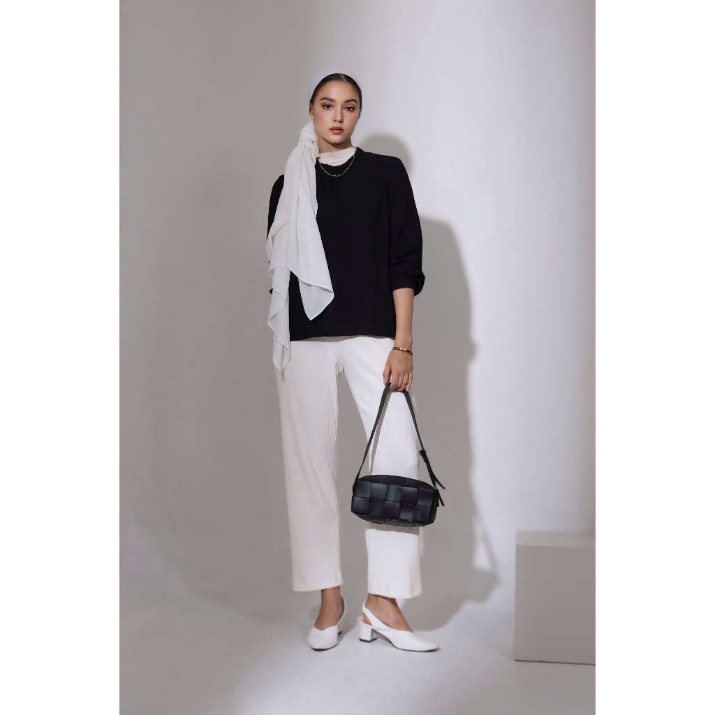 Jual Hava Blouse Lengan Panjang Wanita Aida Blouse | Shopee Indonesia