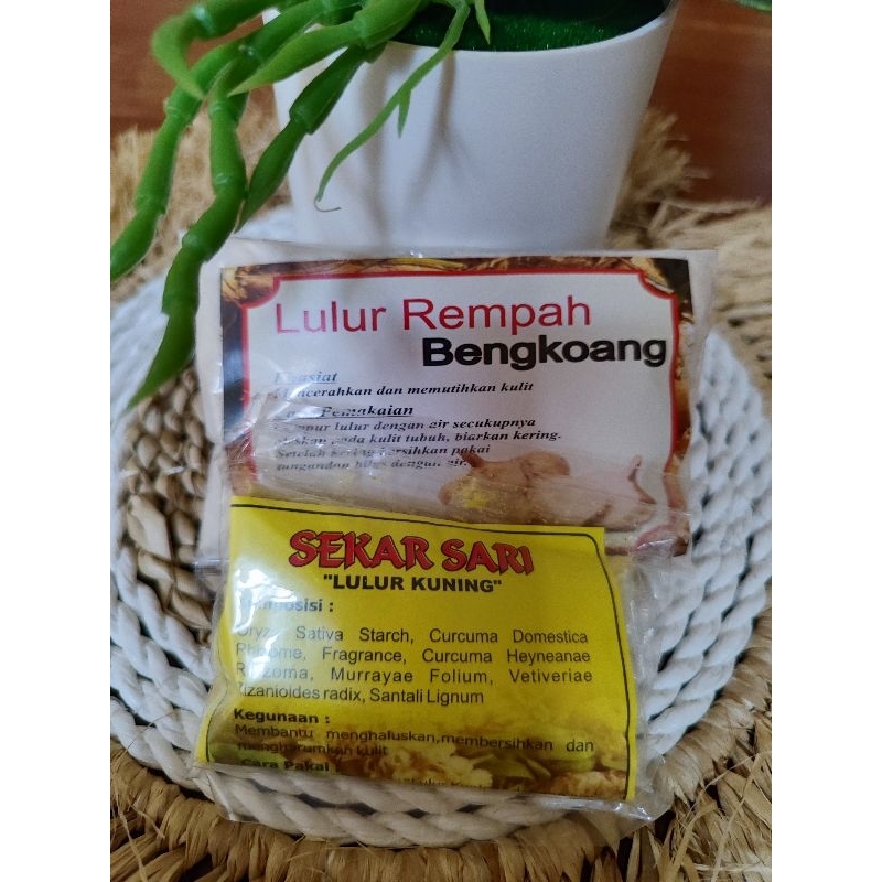 Jual Paket Lulur Rempah 2 Pcs ( Lulur Bengkoang dan Lulur Kuning ...