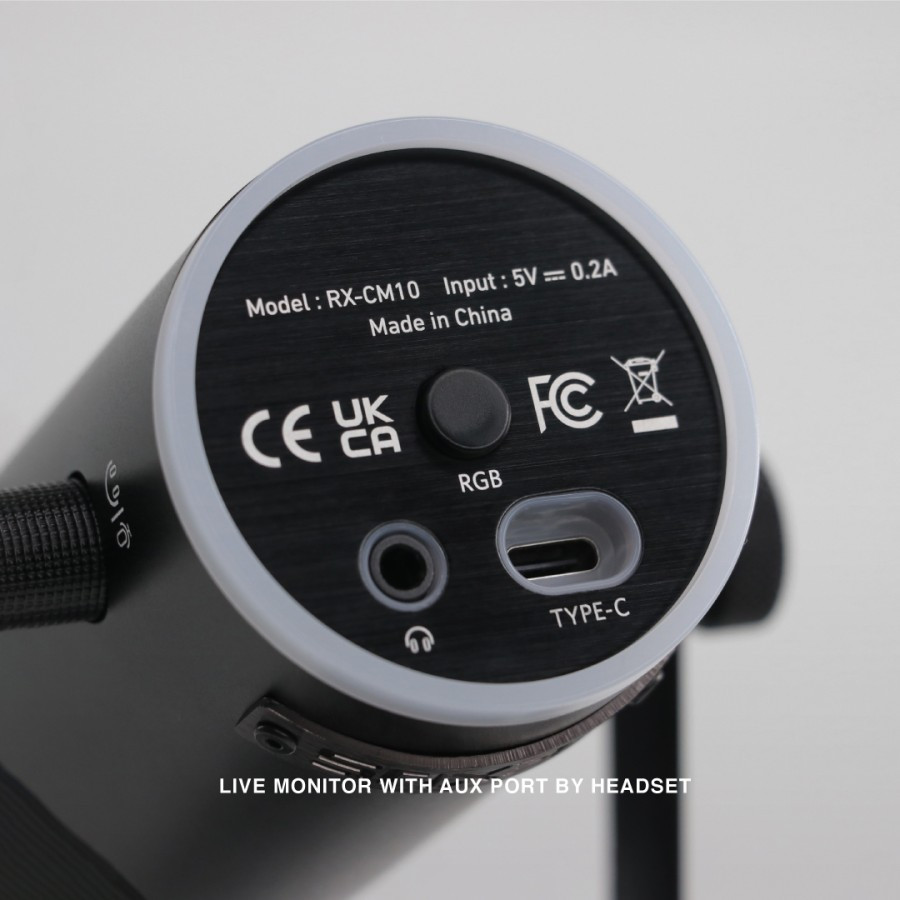 Jual Condenser mic Rexus Microphone Snare CM10 cm 10 mik mikforon ...