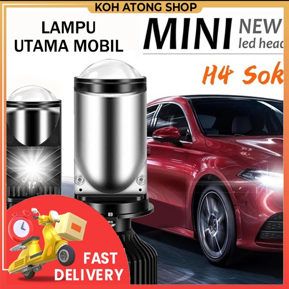 Jual LED Lampu Utama Mobil Y9 dengan Lensa dan Lampu H4 untuk ...