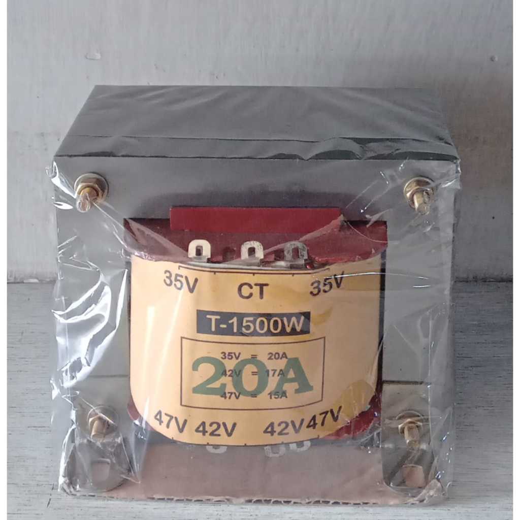Jual TRAFO 20A (47V CT) 1500W YONIX | Shopee Indonesia
