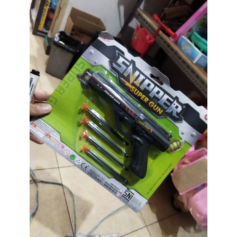 Jual mainan senjata pistol sniper super gun | Shopee Indonesia