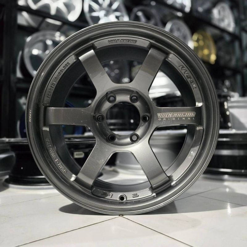 Jual velg racing mobil ring 18 TE37 PROGRESSIVE velg mobil racing r18 velg mobil Pajero Fortuner ...