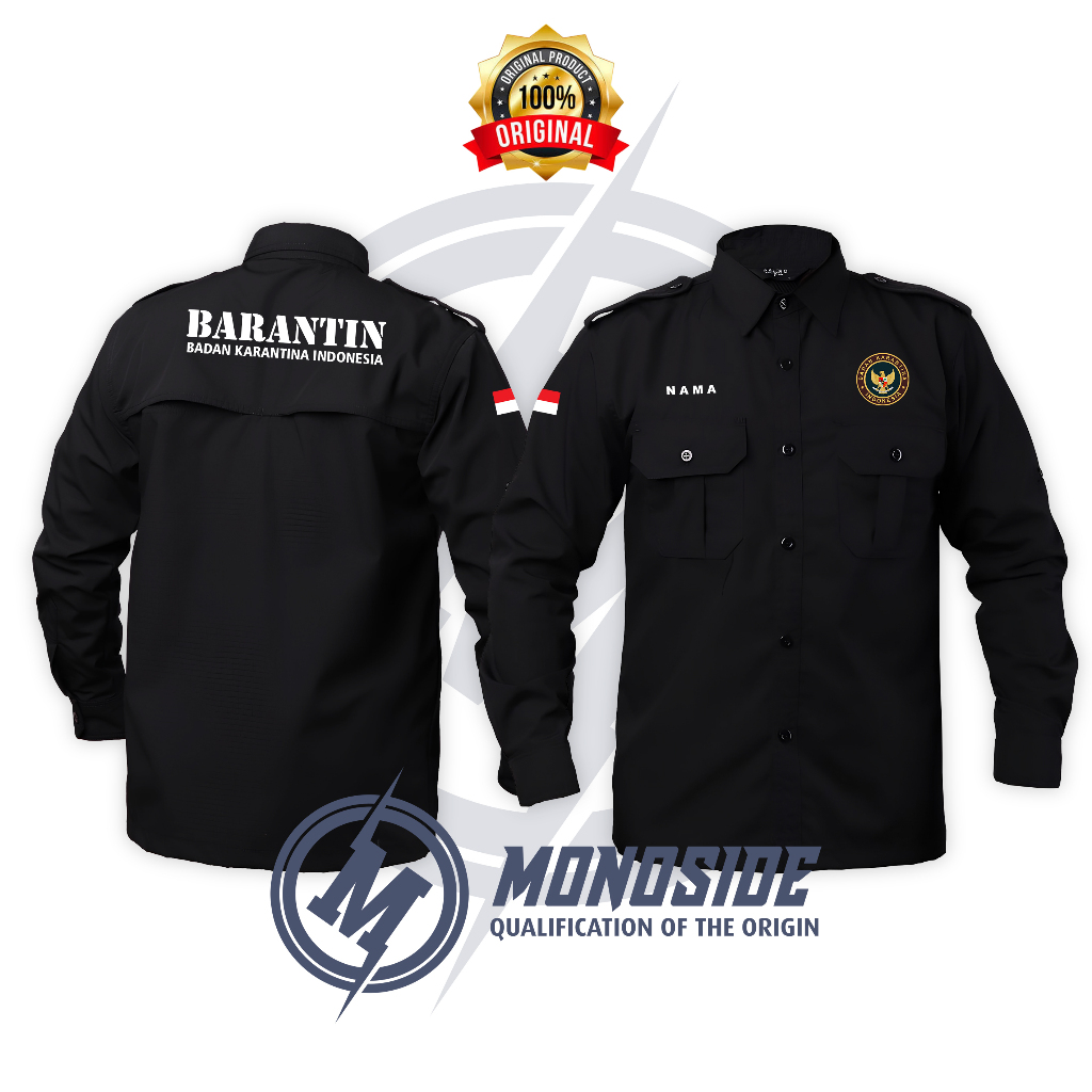 Jual KEMEJA PDL PDH Lengan Panjang BARANTIN BADAN KARANTINA INDONESIA ...