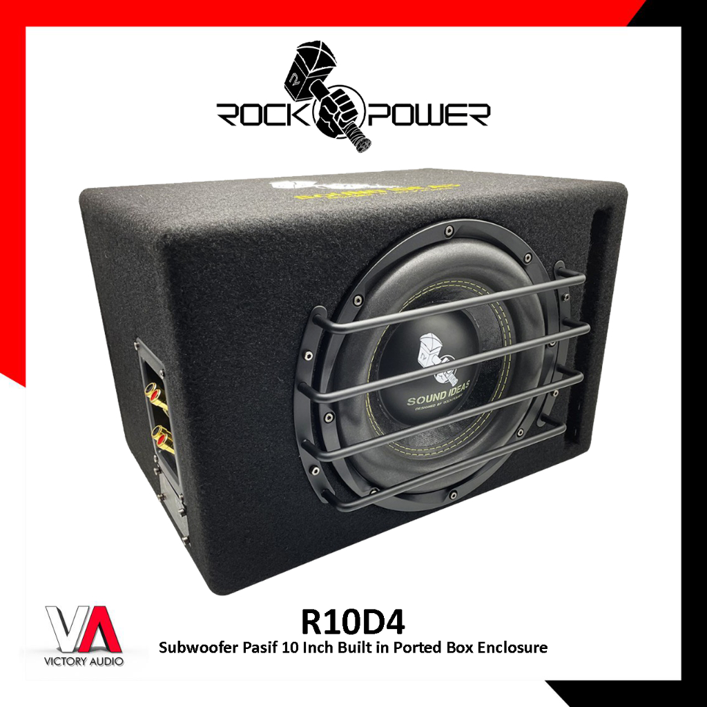 Jual Subwoofer Pasif 10 Inch Built in Ported Box Enclosure ROCKPOWER ...