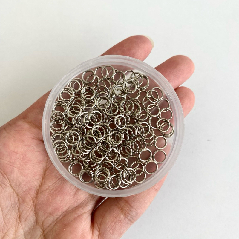 Jual Jump Ring O Bulat Nickel 5 gram | Shopee Indonesia