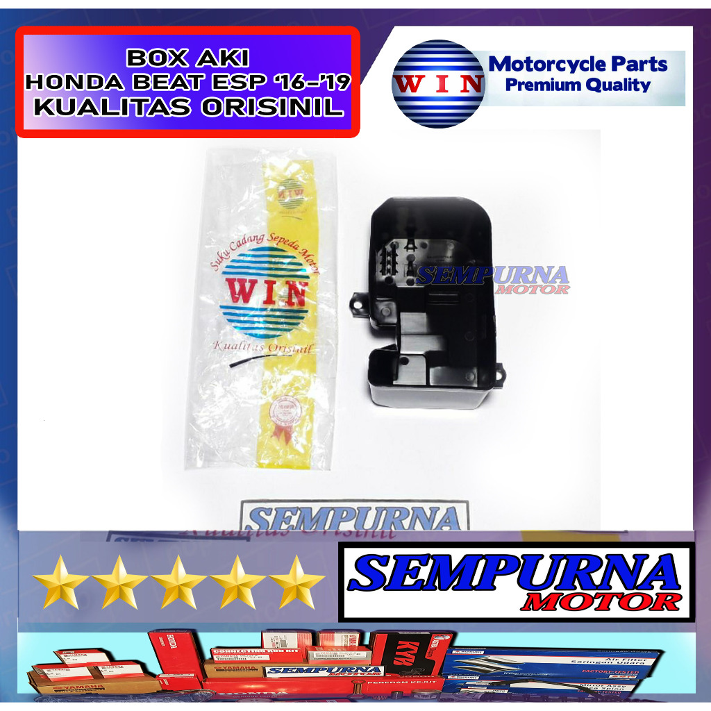 Jual Merek Win Kualitas Orisinil Box Aki Beat Esp 2016-2019 | Shopee ...