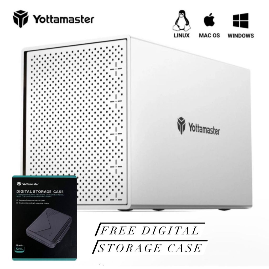 Jual Yottamaster 5 Bay 3.5" USB 3.0 Hard Drive Enclosure ( PS500U3 ...