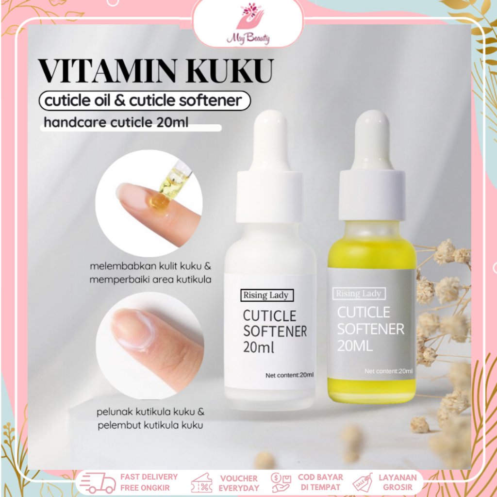 Jual MSY Rising Lady 20ml Vitamin Oil Kutikula Kuku/Cuticle Softener ...