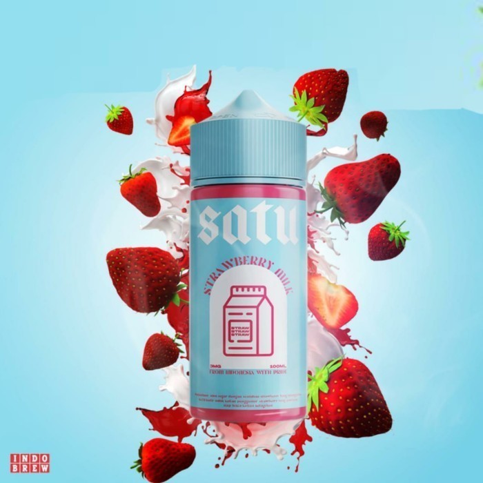 Jual LIQUID PROMO SATU STRAWBERRY MILK 100ML | Shopee Indonesia
